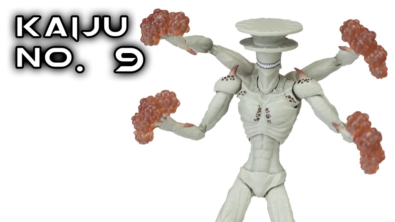 S.H. Figuarts KAIJU NO. 9 Kaiju No. 8 Action Figure Review - YouTube