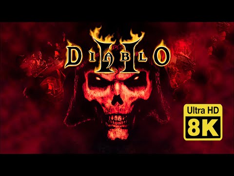 Diablo II intro 8K (Remastered with Machine Learning AI) - YouTube