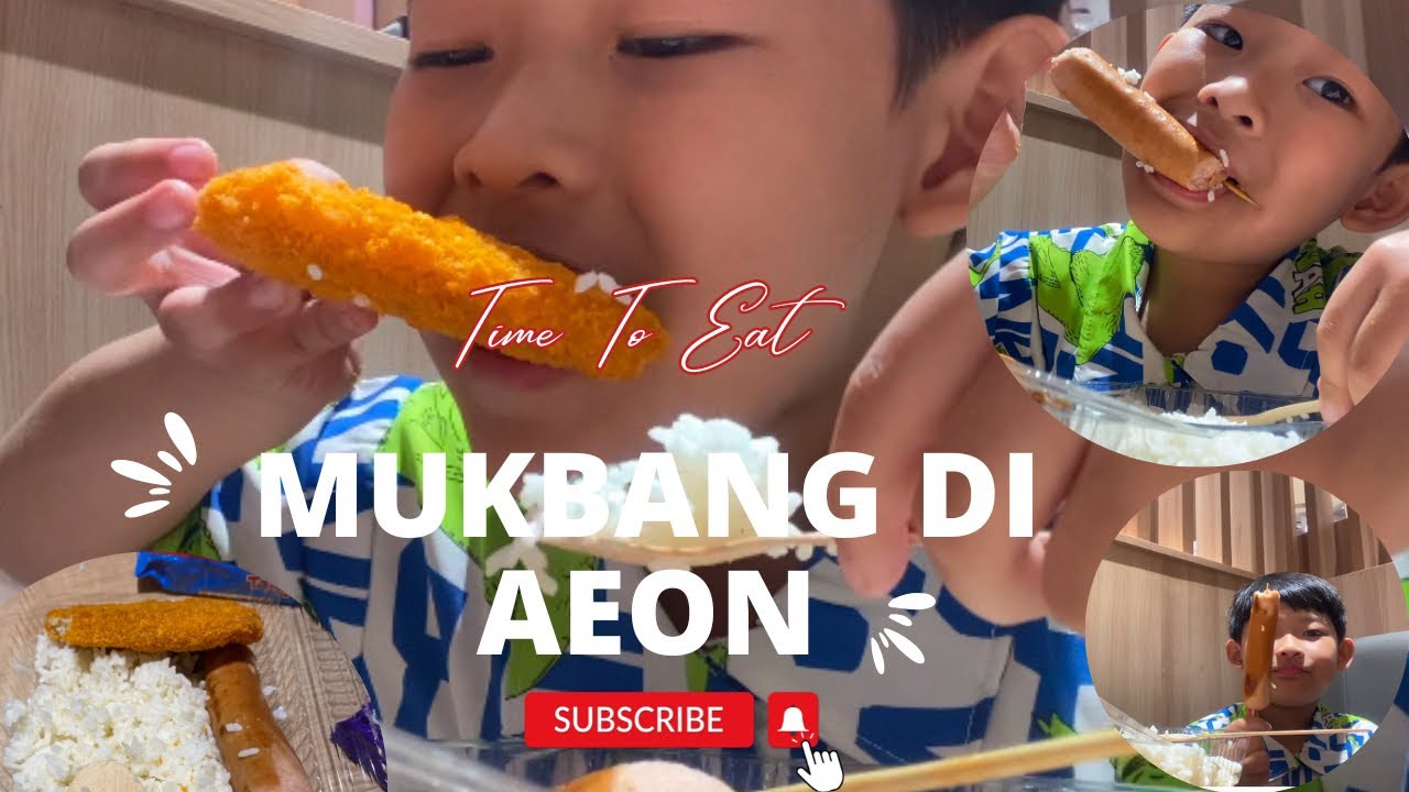 Alehandro mukbang di aeon - YouTube
