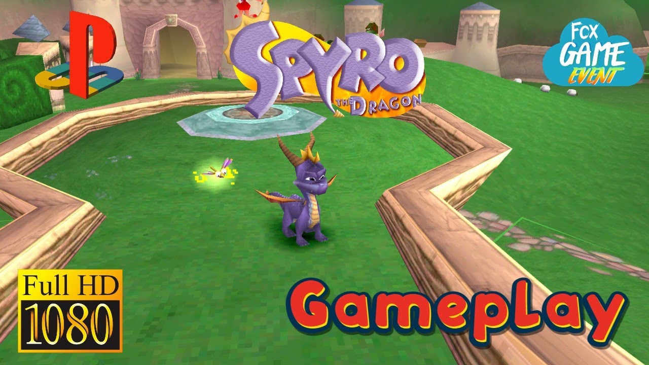 Gameplay Spyro the Dragon | PS1 - YouTube