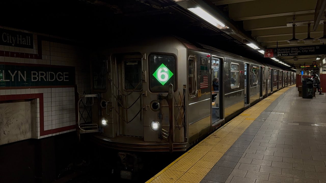 R62A Diamond 6 (Express) Train Action - YouTube