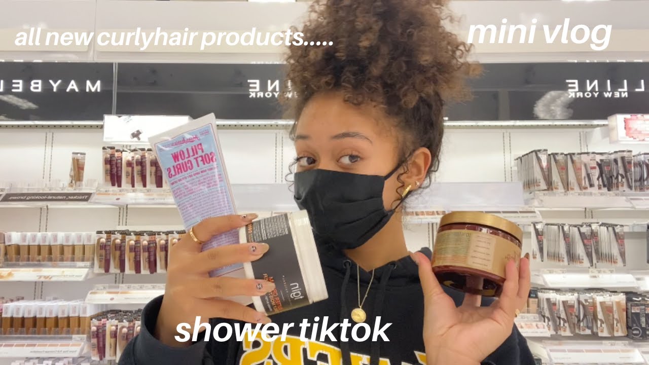 come to target with me.....new curly hair products & hygiene - YouTube