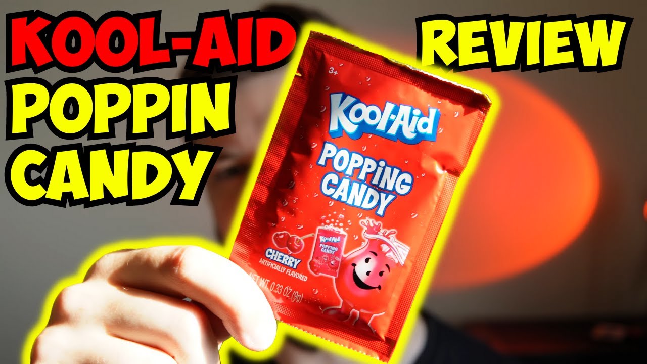 Kool Aid Popping Candy Cherry Review - YouTube