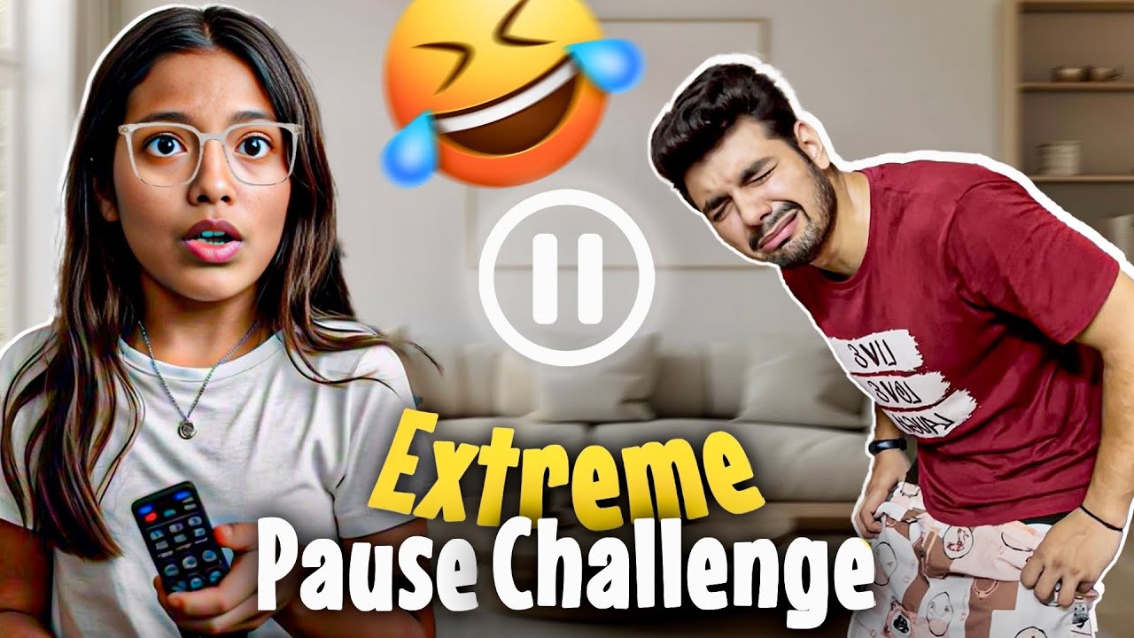 Extreme Pause Challenge⚠️ | Galat fas gaye aaj🤣 - YouTube