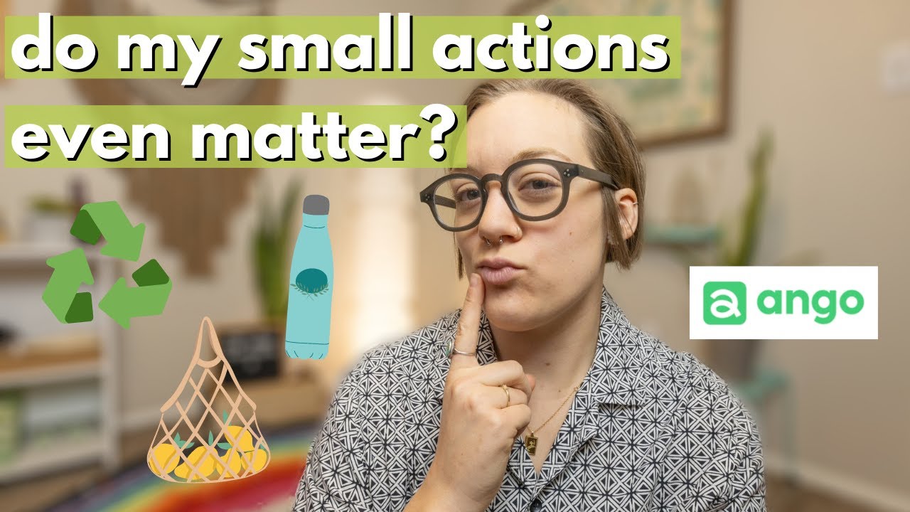 INDIVIDUAL ACTION ON CLIMATE CHANGE: do my small zero waste actions ...