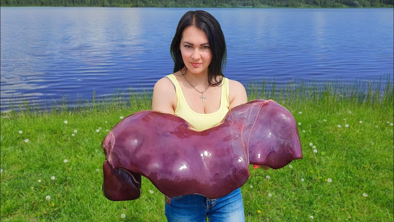 Говяжья Печень в Стеклянных Банках! Одной печени хватит на целый год ...