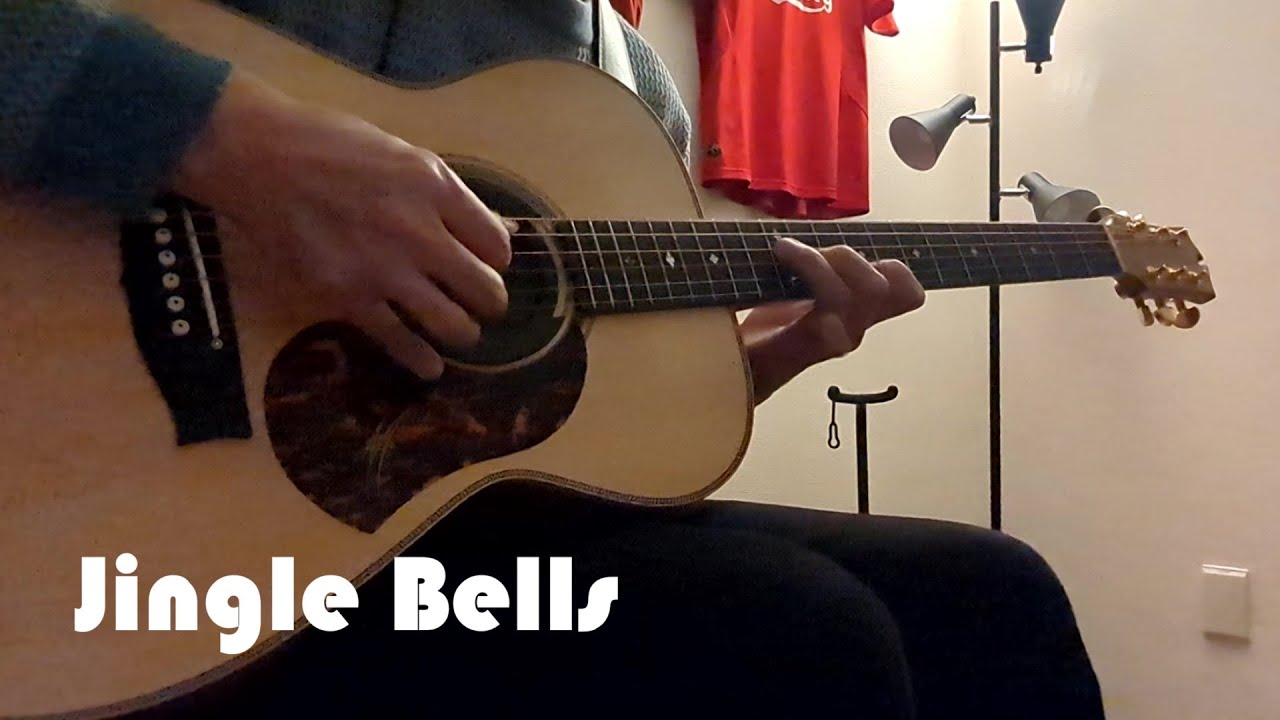 Jingle Bells - Solo Acoustic Guitar - Arranged by Joe Robinson - Cover ...