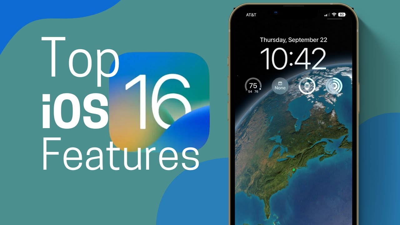 iOS 16 Features | Top Features You Should START Using Today! - YouTube