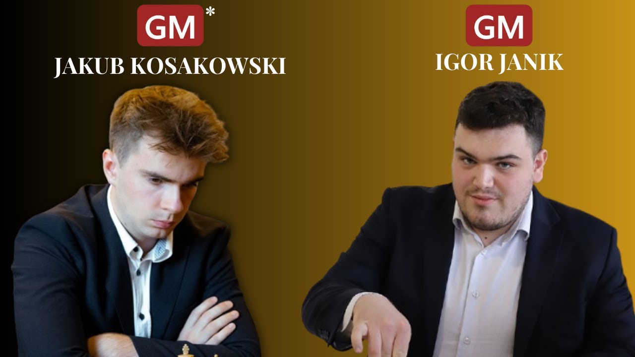 1/8 Finału ENDORFY CHESS CHALLENGE vs GM Igor Janik - YouTube