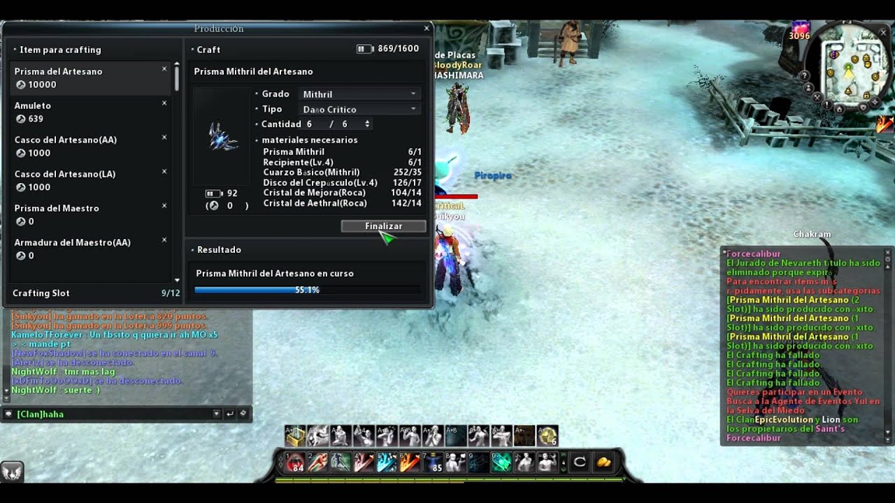 Craft Mithril Prisma - Cabal NA Calisto - YouTube