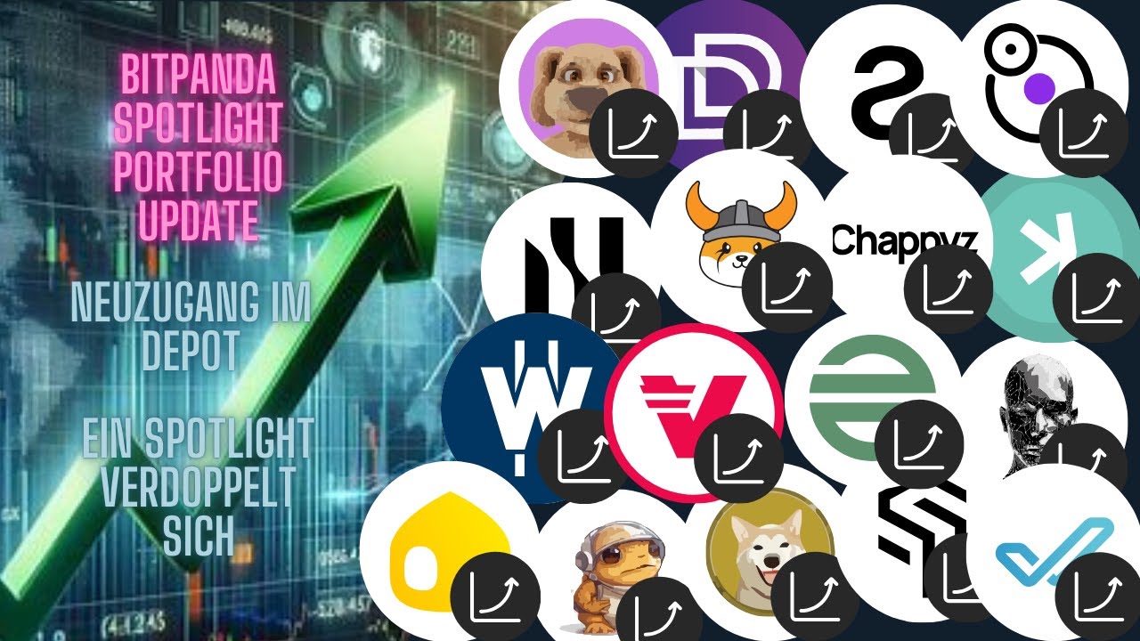 Bitpanda Spotlight Portfolioupdate - Neuzugang und ein 2X Token - YouTube