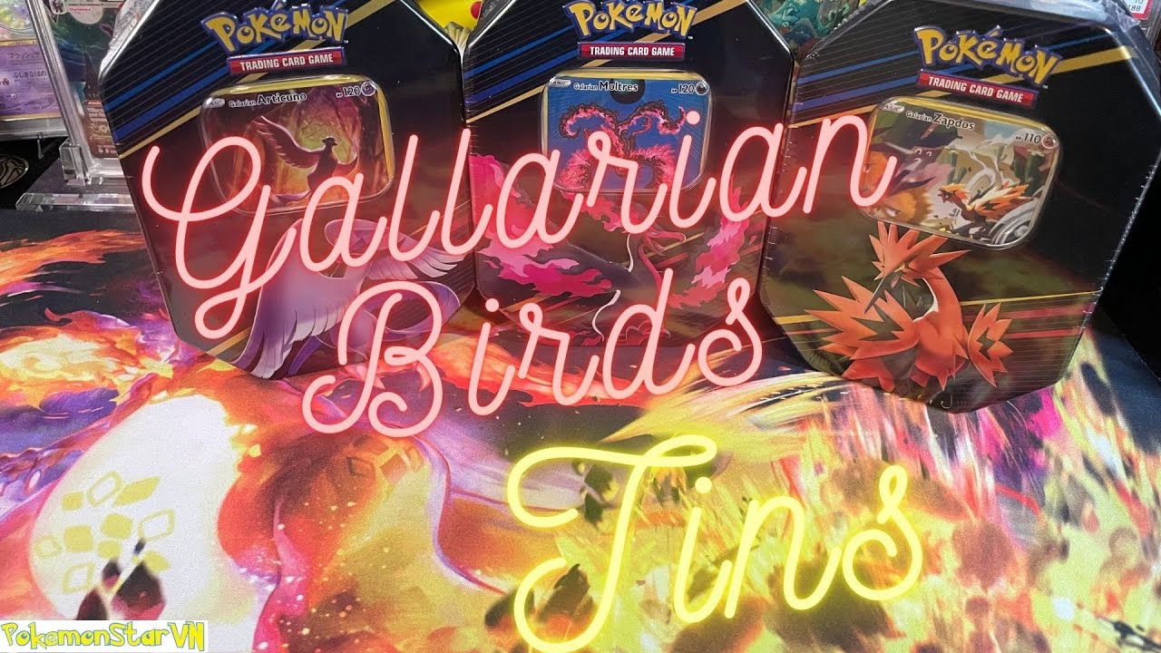 Crown Zenith Gallarian Birds Tins Set Review, they are so amazing ...
