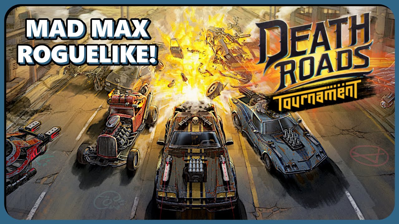 UNIQUE CAR COMBAT DECKBUILDER! Death Roads: Tournament - YouTube