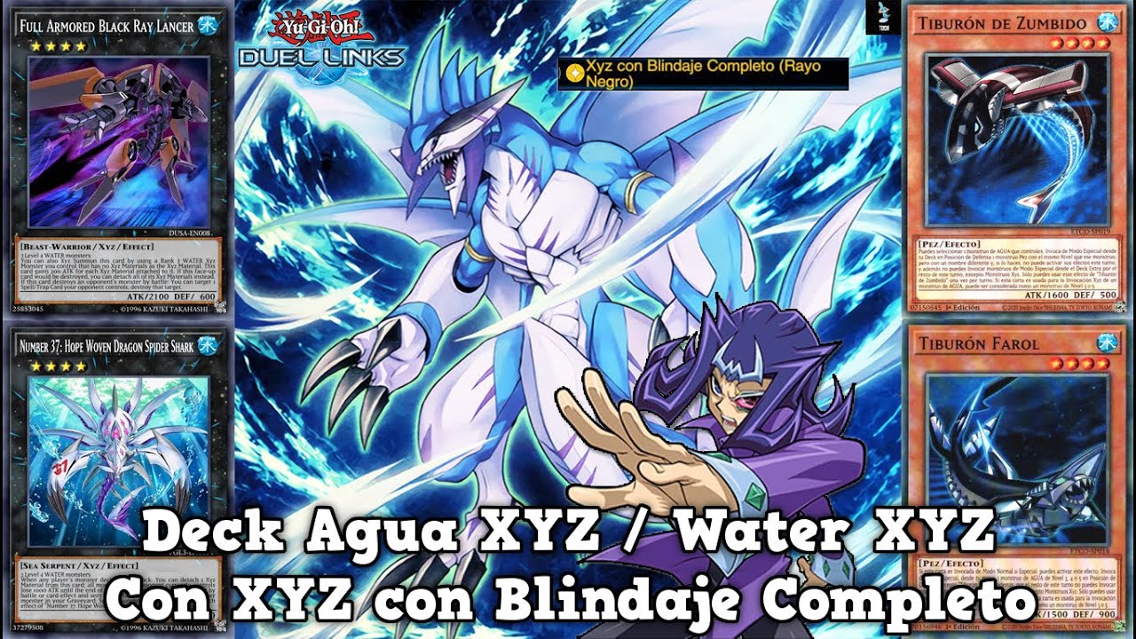 Deck Agua XYZ/Water XYZ Soporte de Antinomic Theory y Blindaje Completo ...