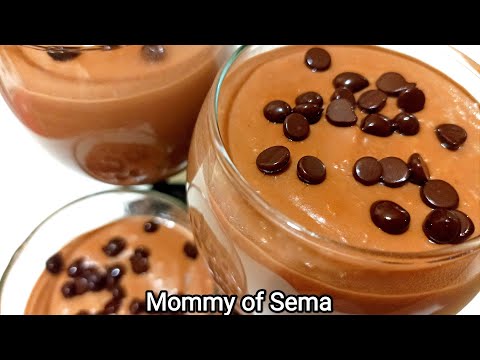 15 dəqiqəyə hazır olan, puding dadında, kakouslu və şokaladlı südlü şirniyyat