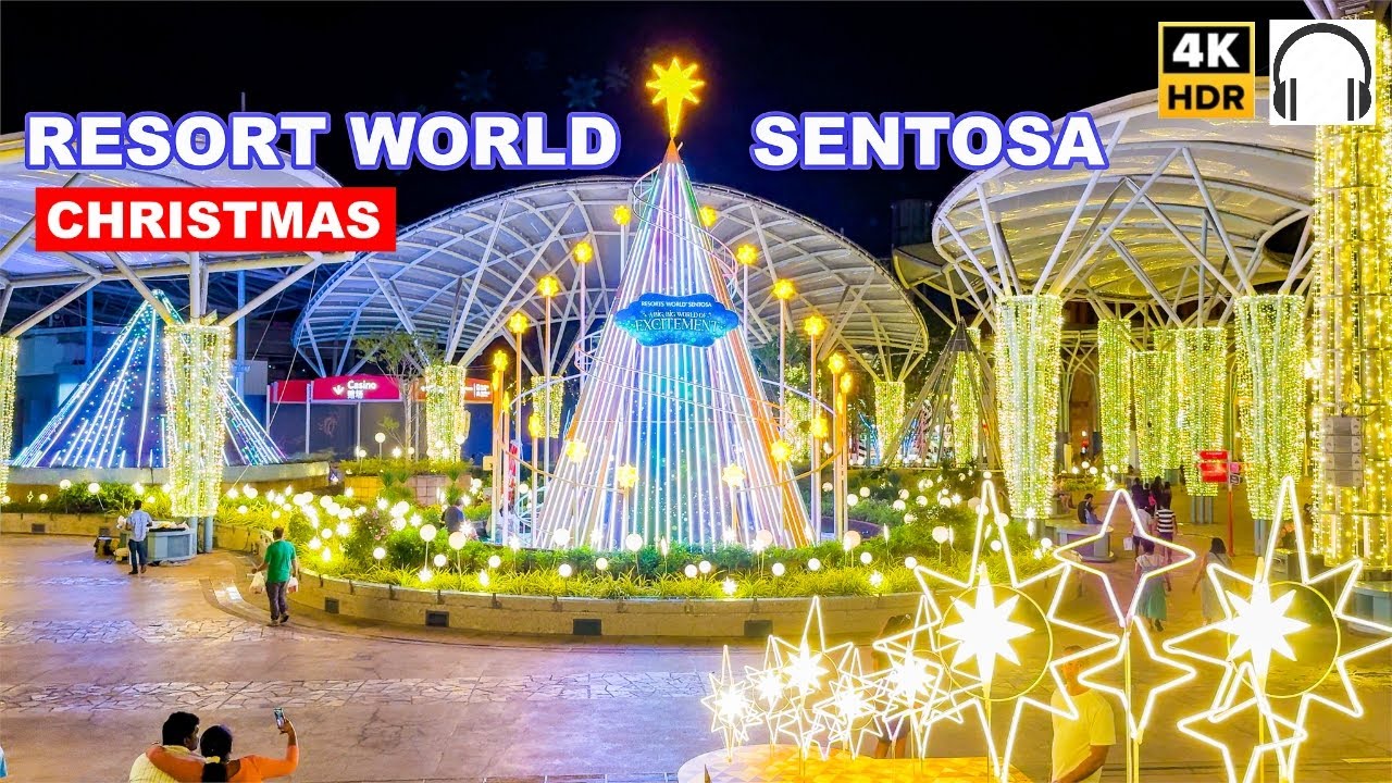 Singapore Christmas 2024 | Resort World Sentosa Christmas Decorations ...