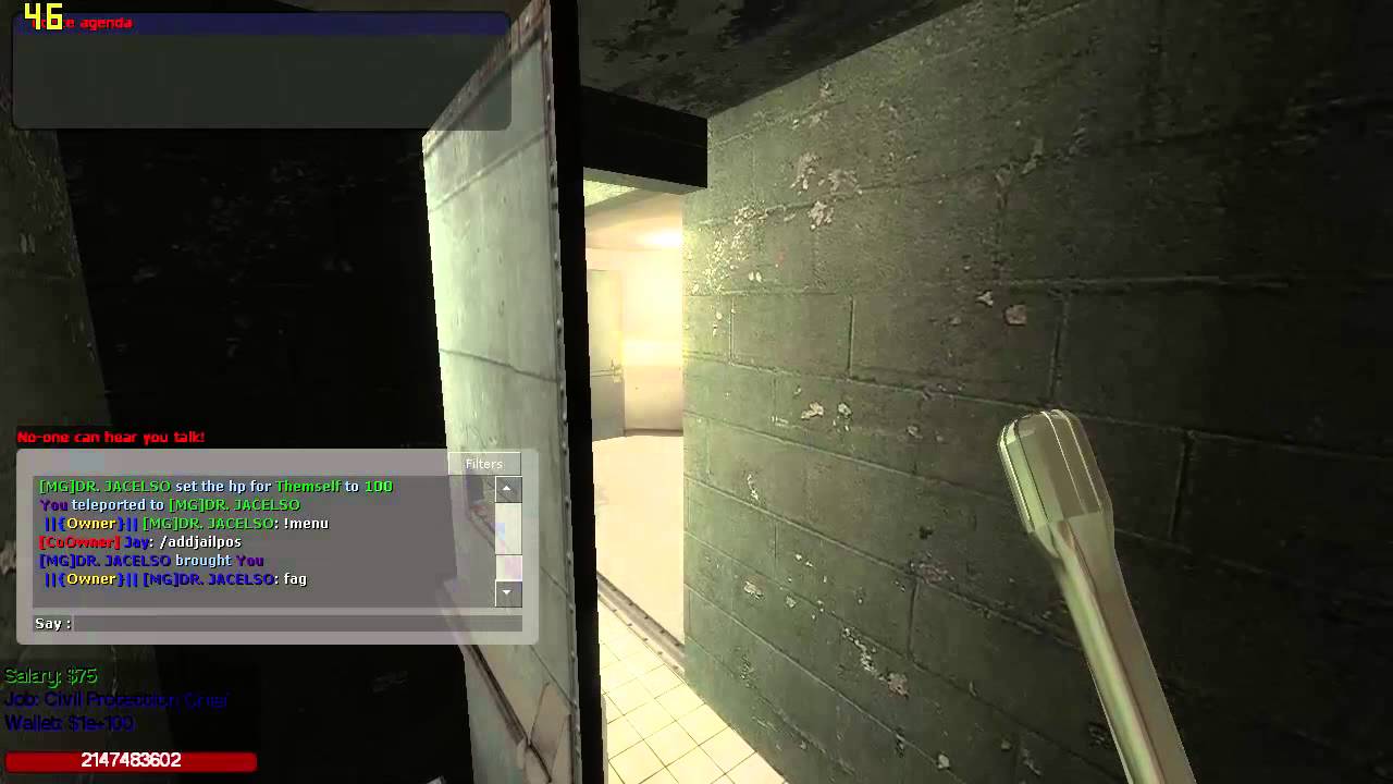 How to setup jail positions in DarkRP [Garry's Mod] - YouTube