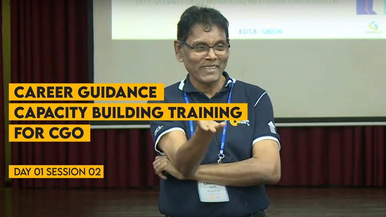 Career Guidance Capacity Building Training For CGO | Day 01 Session 02 ...
