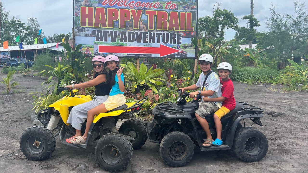 Happy Trail ATV adventure in Cagsawa,Albay - YouTube