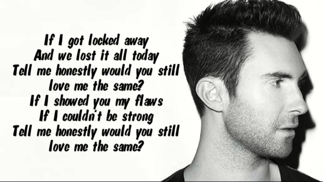 Adam Levine - Locked Away (lyrics) - YouTube