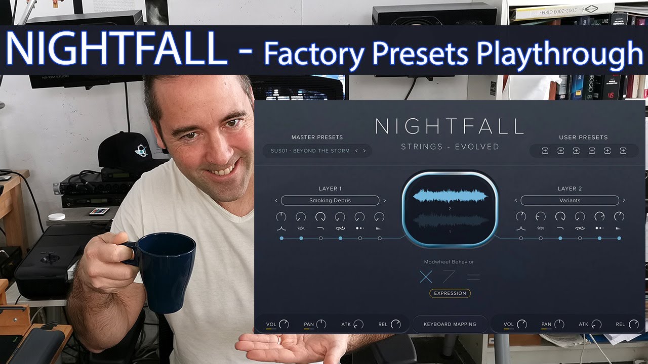 NIGHTFALL by Realitone - You have never enough String Libraries - YouTube