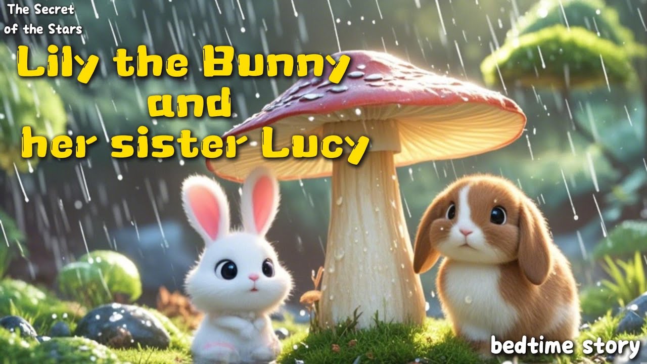 Lucy the Sleepy Bunny | Bedtime stories for kids with relaxing music ...