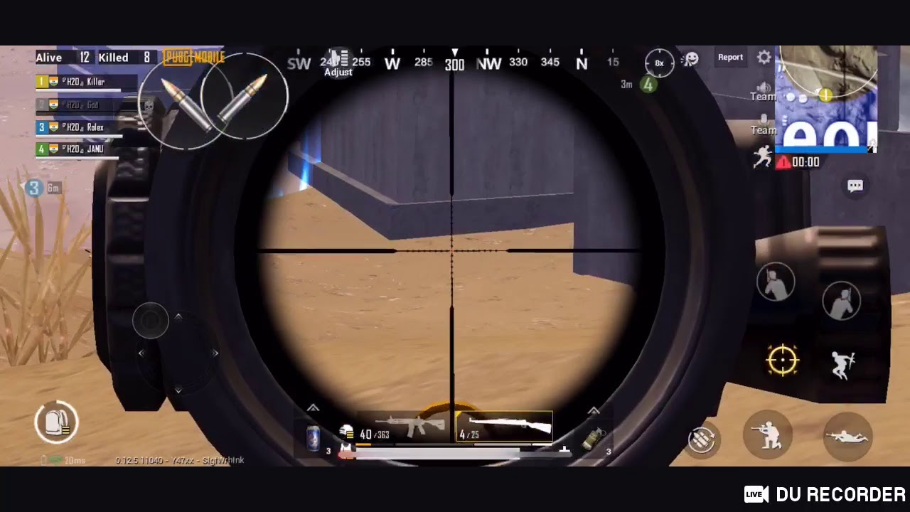 PUBG MOBILE WITH H2O CLAN - YouTube