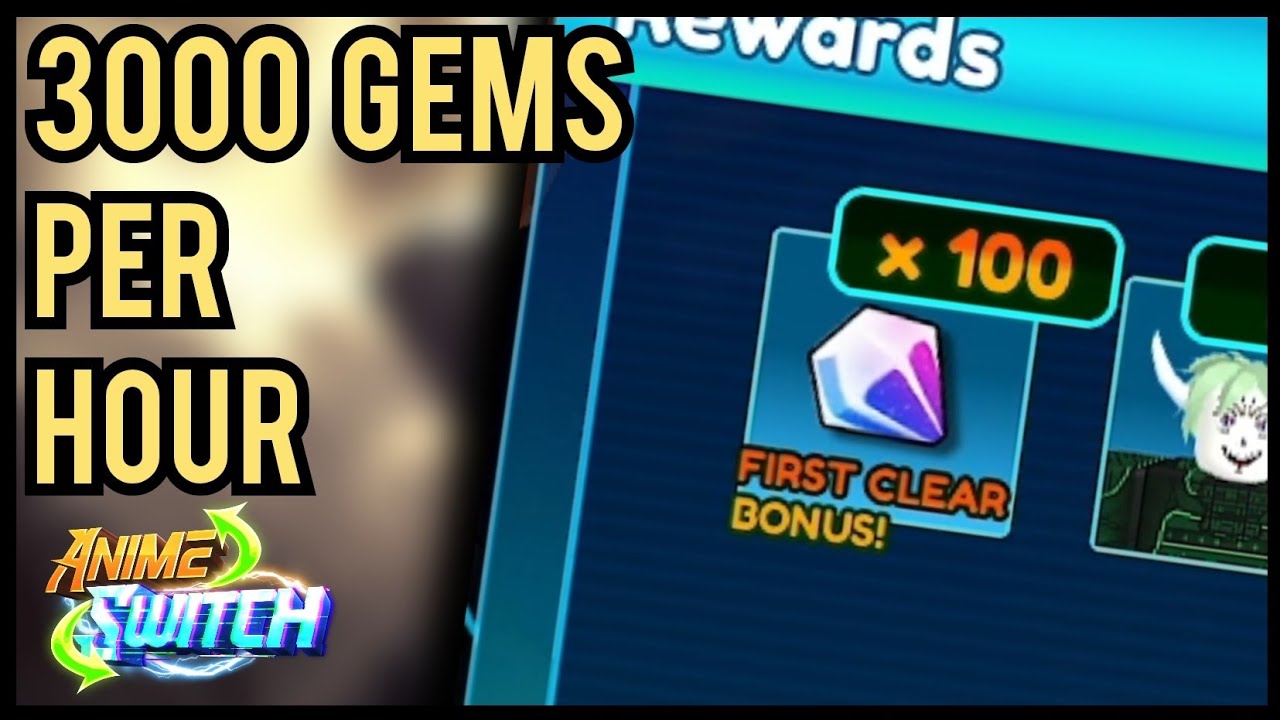 The Absolute BEST Way to Get Gems in Anime Switch - YouTube