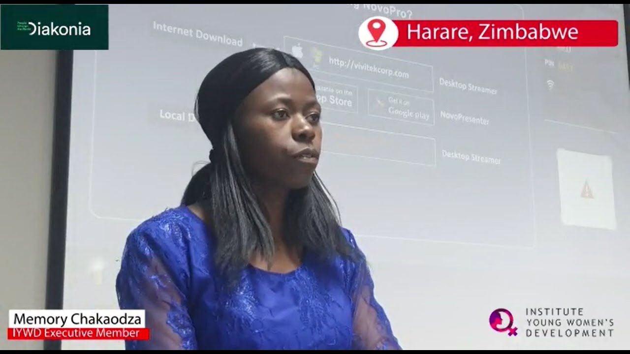 IYWD's Dariro Executive Member sharing remarks at the Local Government Learning and Exchange Lab ...