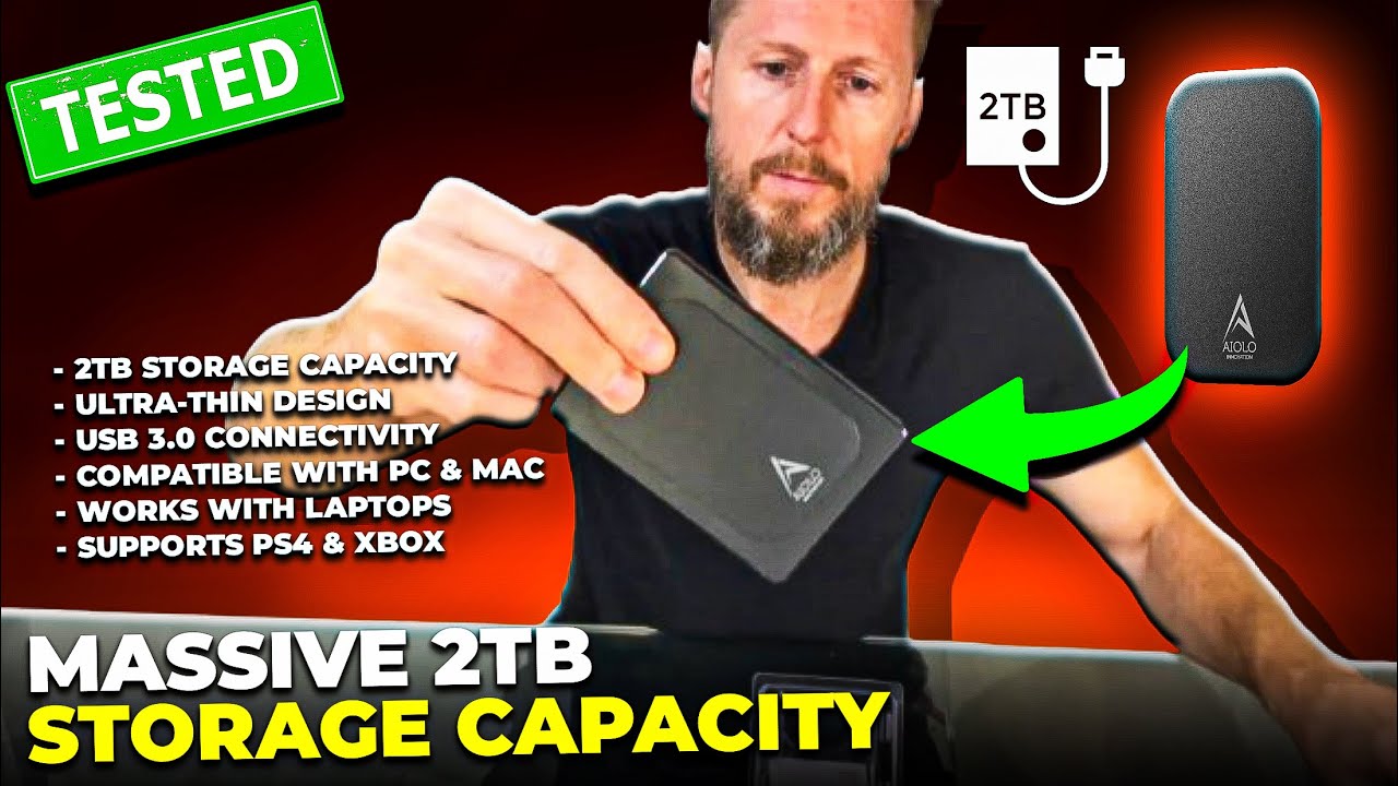 Aiolo Innovation Is Very Slim - Perfect Portable Hard Drive - YouTube