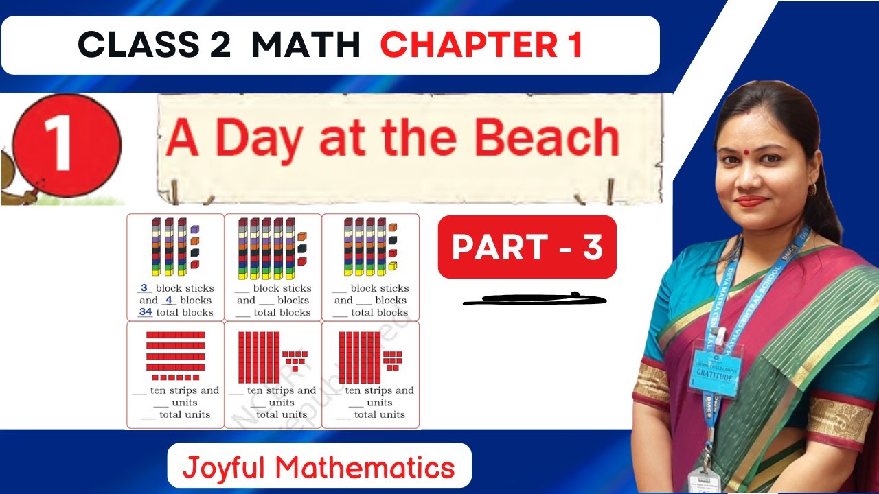 A Day at the Beach | Class 2 Maths Chapter 1 | Part 3 | Explanation ...