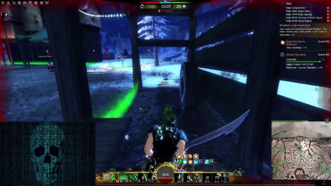 Guild Wars 2 Power Reaper WvW - YouTube