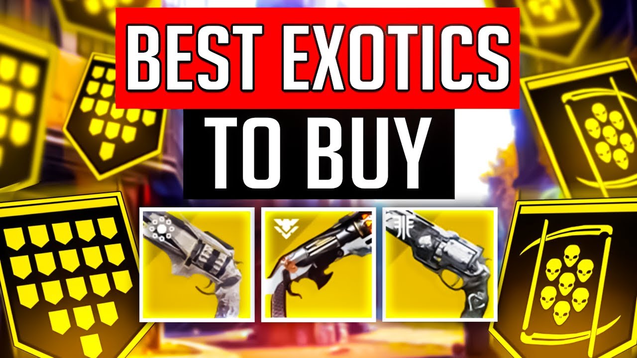5 META Exotic PvP Weapons you NEED! | Destiny 2 New Player Guide - YouTube