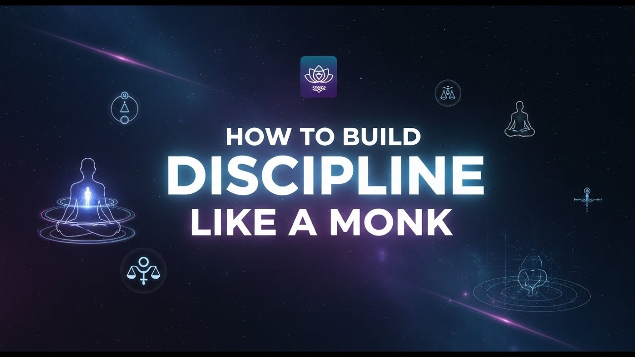 How To Build Discipline Like a Monk - YouTube