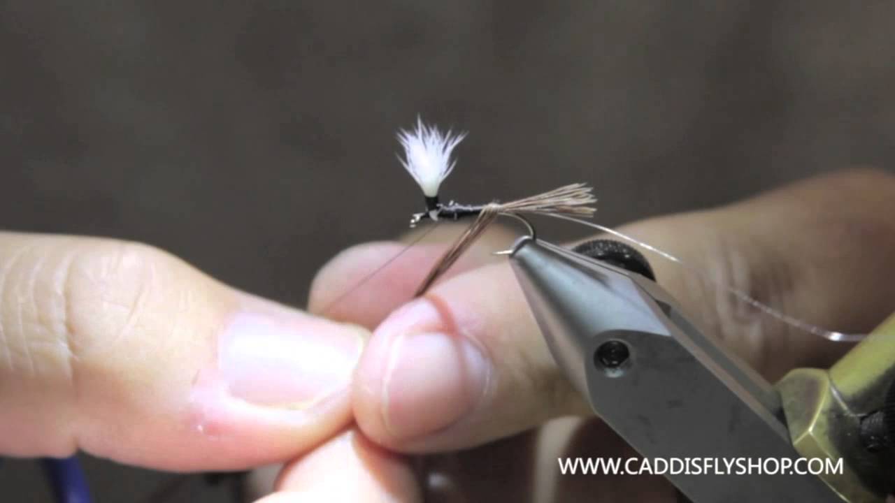 Purple Rooster Parachute Fly Tying Video - YouTube
