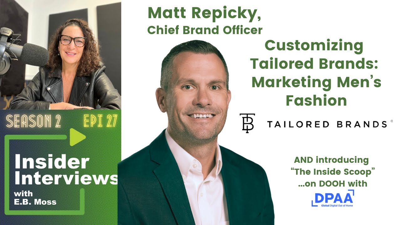 Customizing Tailored Brands: Chief Brand Officer Matt Repicky - On ...