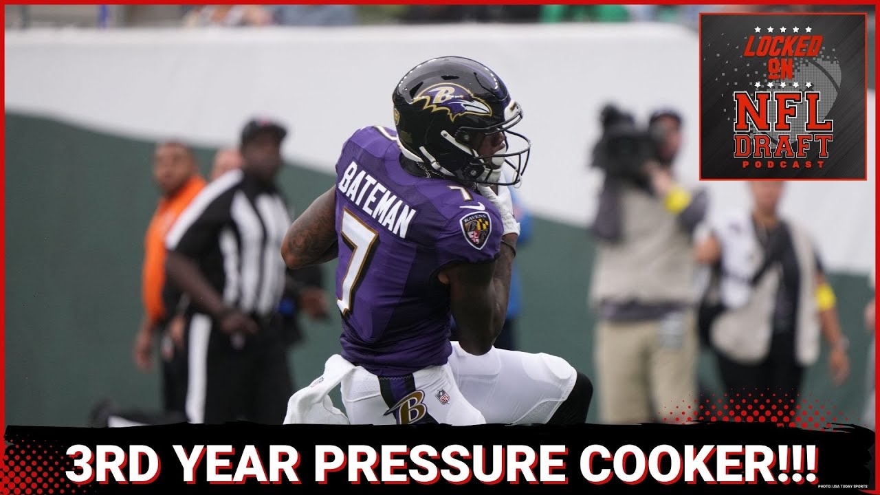 2021 NFL Draft class prospects Rashod Bateman, Ode Oweh, & Caleb Farley ...