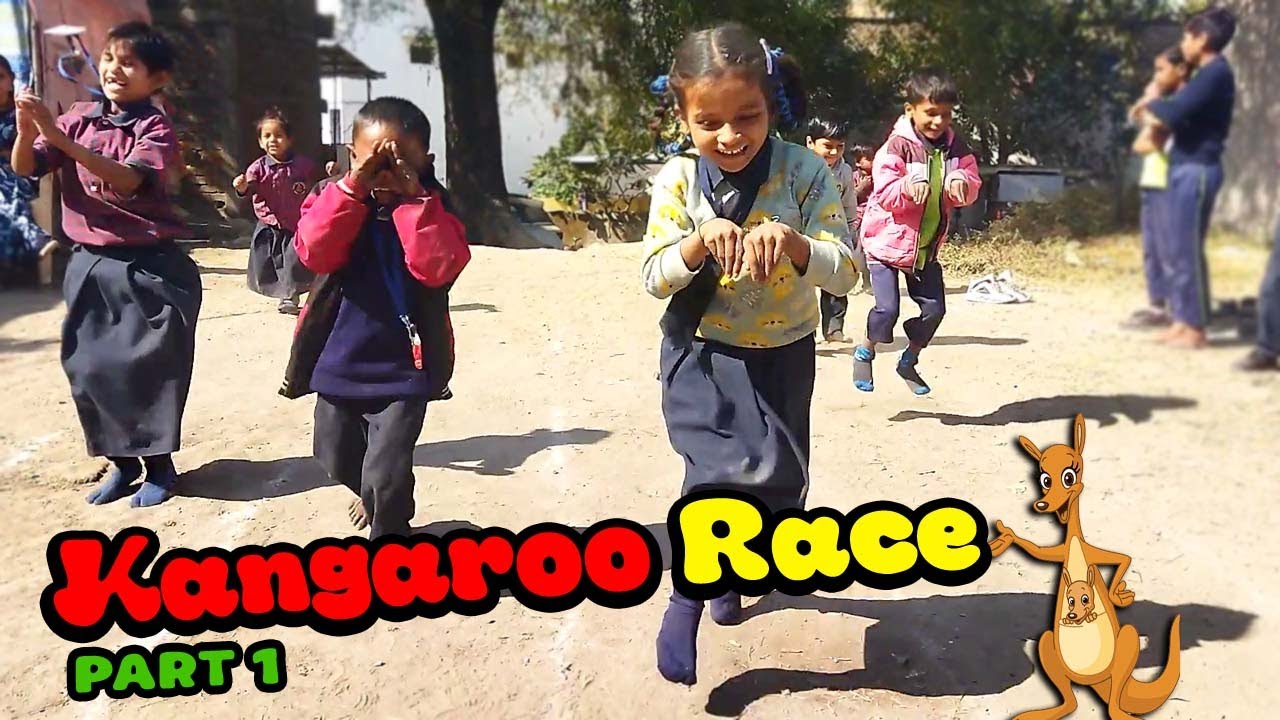 🦘Kangaroo Race Part 1 | 😆 kids game | school game 🔥| smvnfunlearn # ...
