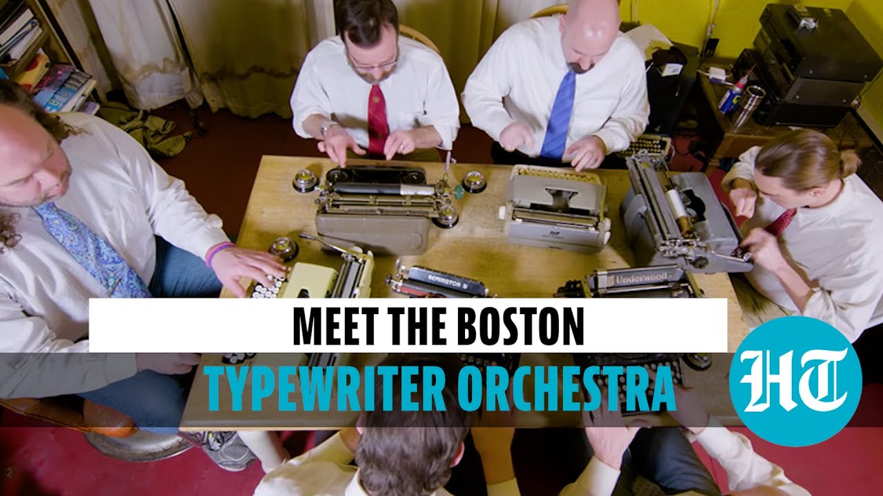 A different set of keys: Meet the Boston Typewriter Orchestra - YouTube