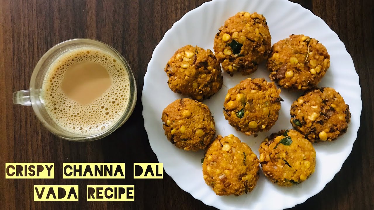 Quick and easy channa dal vada/masala vada recipe for beginners. - YouTube