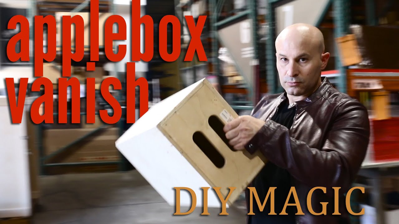 Making Magic DIY Vanishing Apple Box - YouTube
