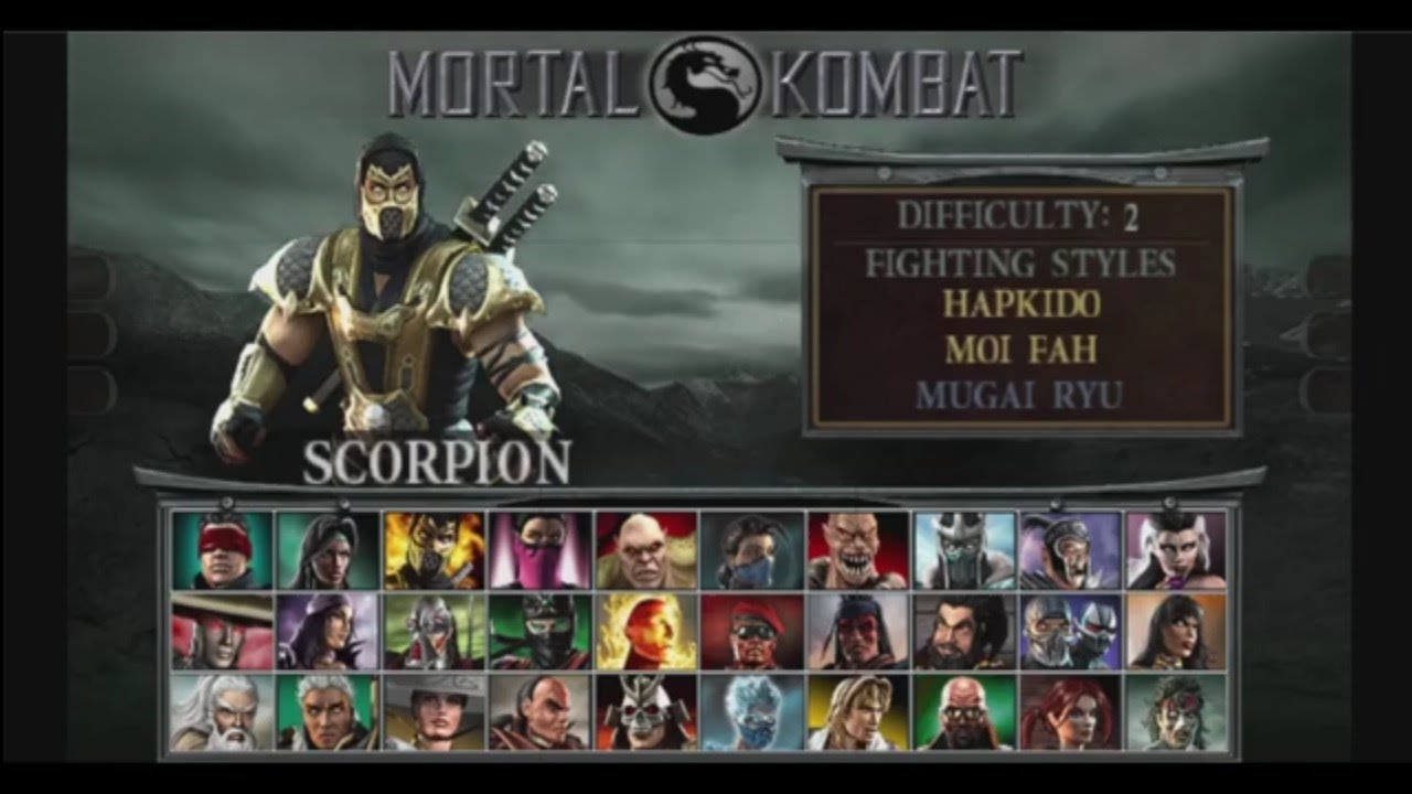MORTAL KOMBAT UNCHAINED SCORPION PPSSPP GAMEPLAY - YouTube