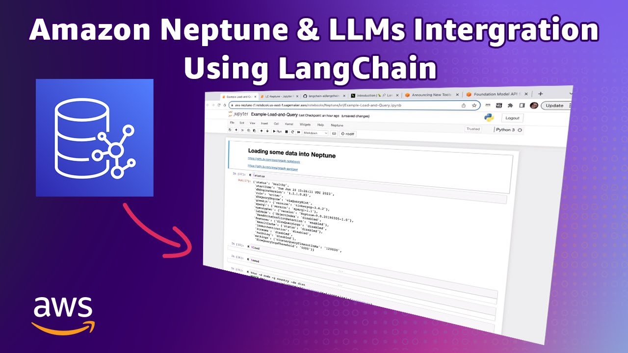 Amazon Neptune: Simplifying Graph Queries With LLMs and LangChain - YouTube