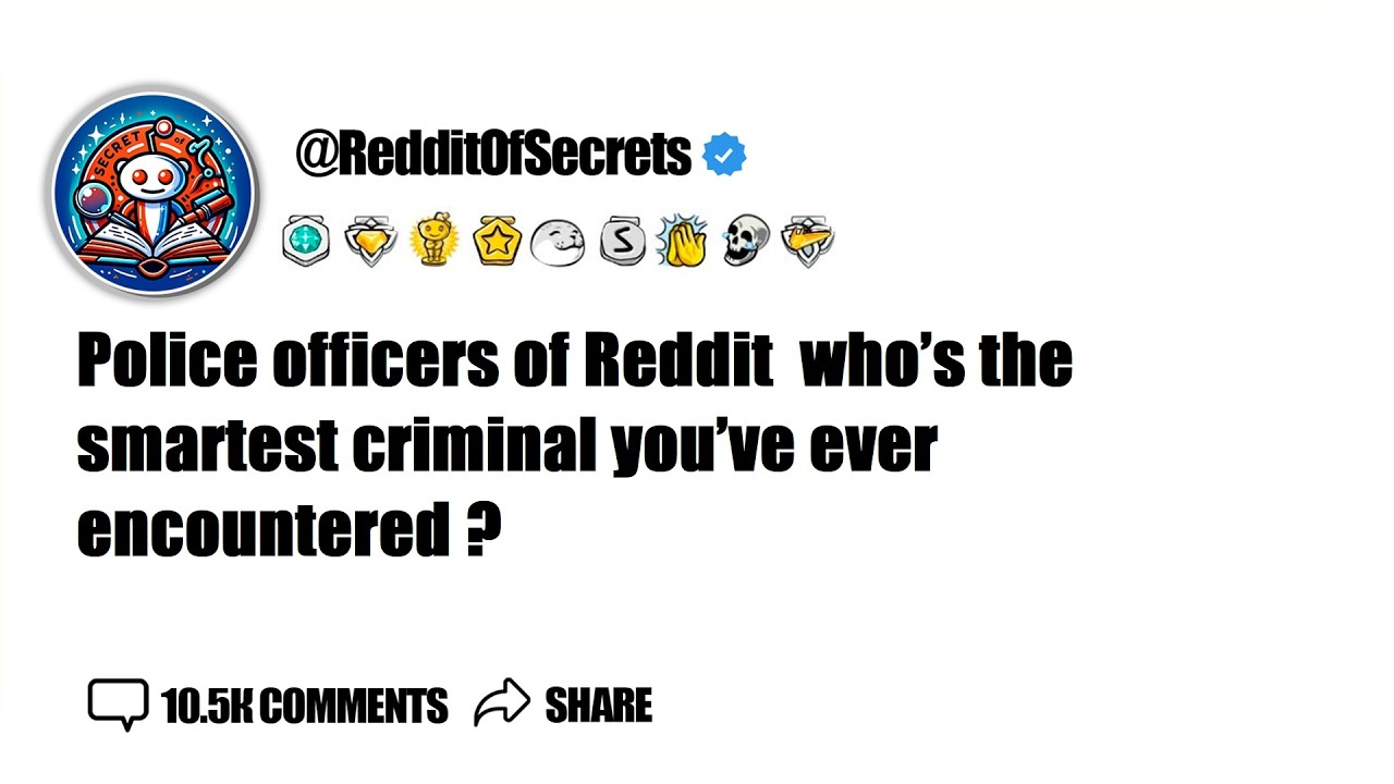 Police officers of Reddit, who’s the smartest criminal you’ve ever ...