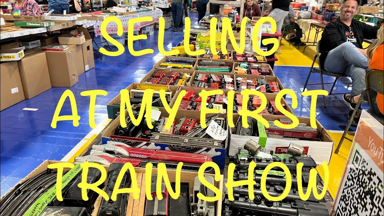 Selling at the Great Midwest Train Show for the 1st time & I received a ...