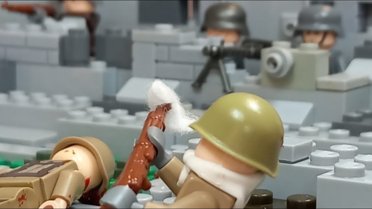 Lego ww2 - The Battle of Berlin - stop motion animation - YouTube