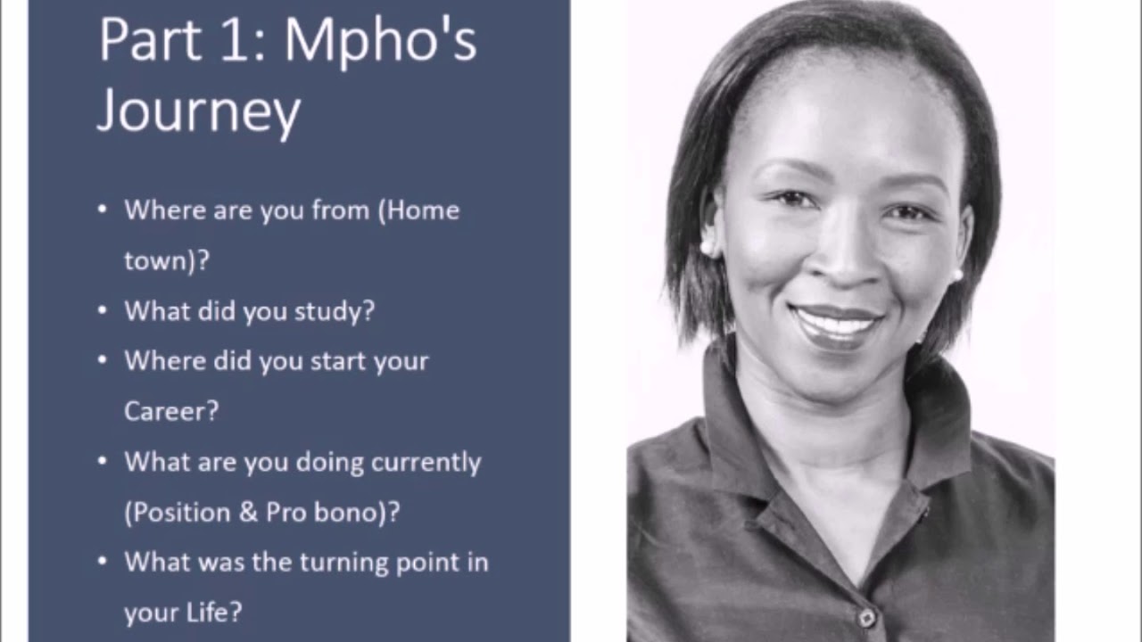 The Future of Leadership Forum: Interview with Mpho Maseko - YouTube