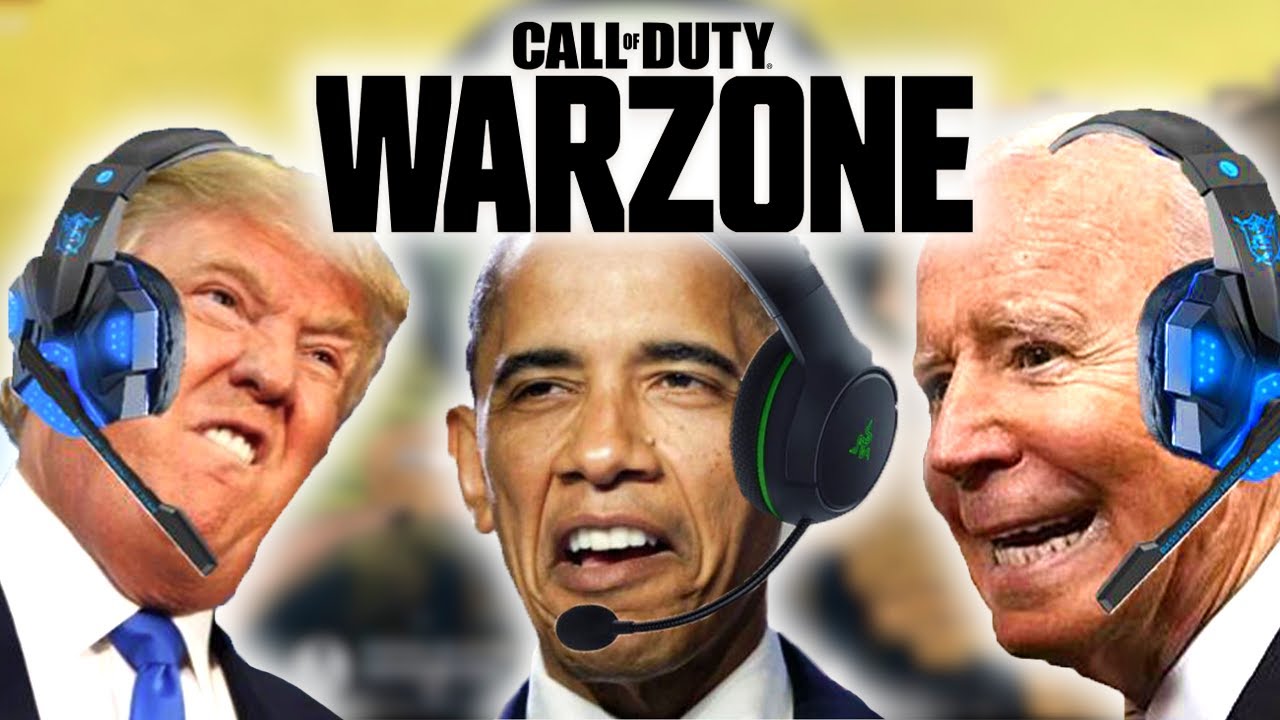 US Presidents Play Call of Duty Warzone and Catch The Win - YouTube