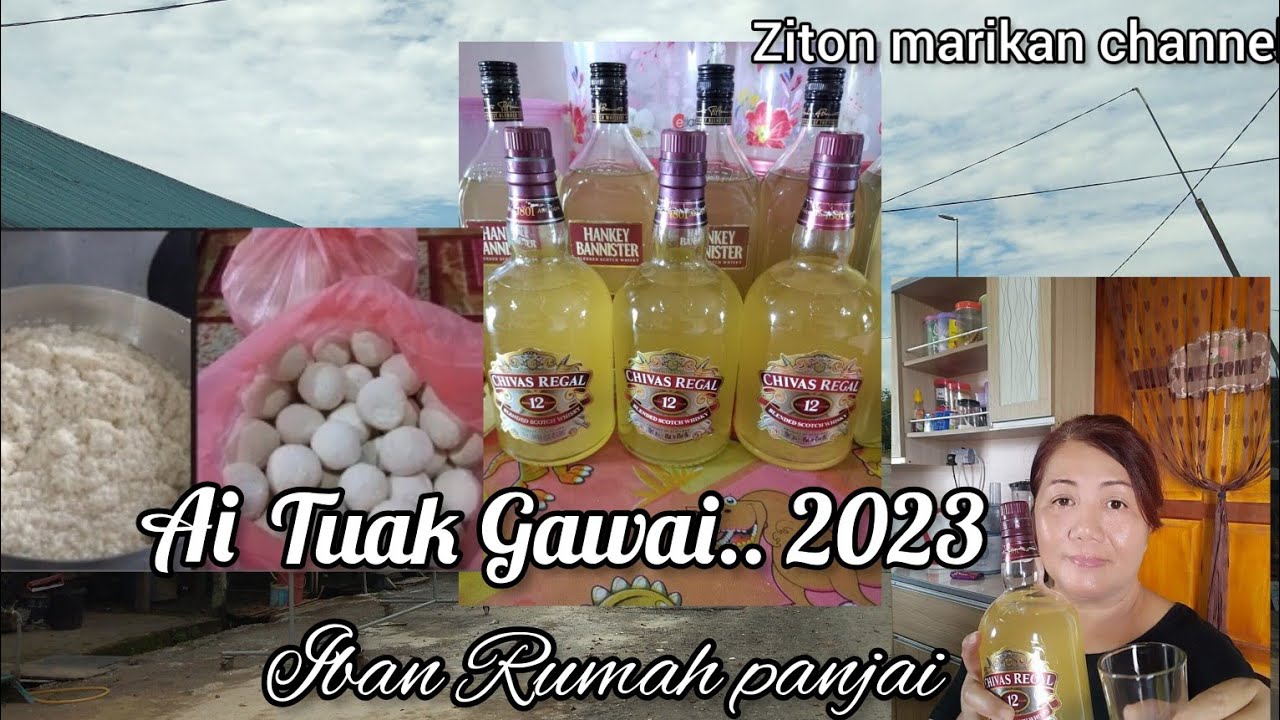 Cara membuat Ai Tuak..iban rumah panjang..😍 - YouTube