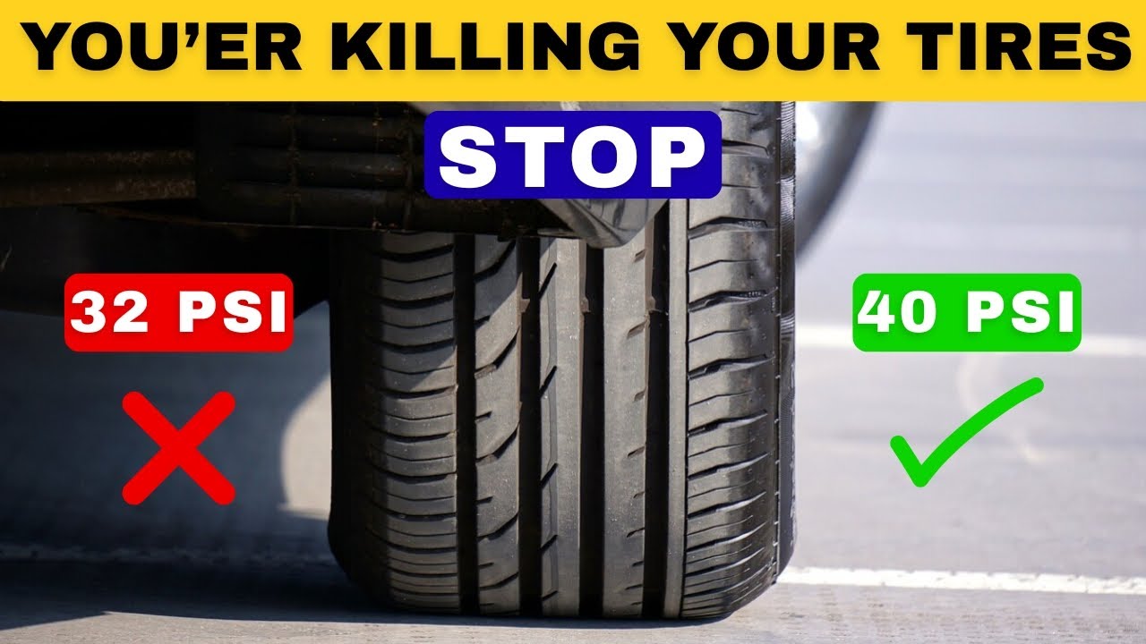 STOP Setting Tire Pressure to 32 PSI It’s Secretly Destroying Your Car ...
